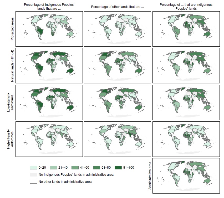 A Spatial Overview Of The Global Importance Of Indigenous Lands For